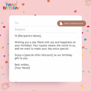 Happy Birthday Email Templates: Creating Memorable Celebrations ...