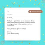 Happy Birthday Email Templates: Creating Memorable Celebrations ...