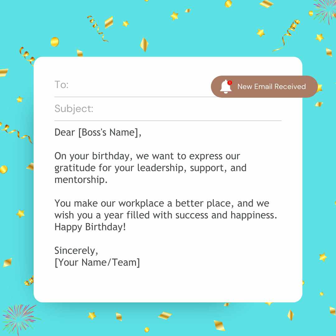 Happy Birthday Email Templates: Creating Memorable Celebrations ...