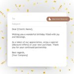 Happy Birthday Email Templates: Creating Memorable Celebrations ...