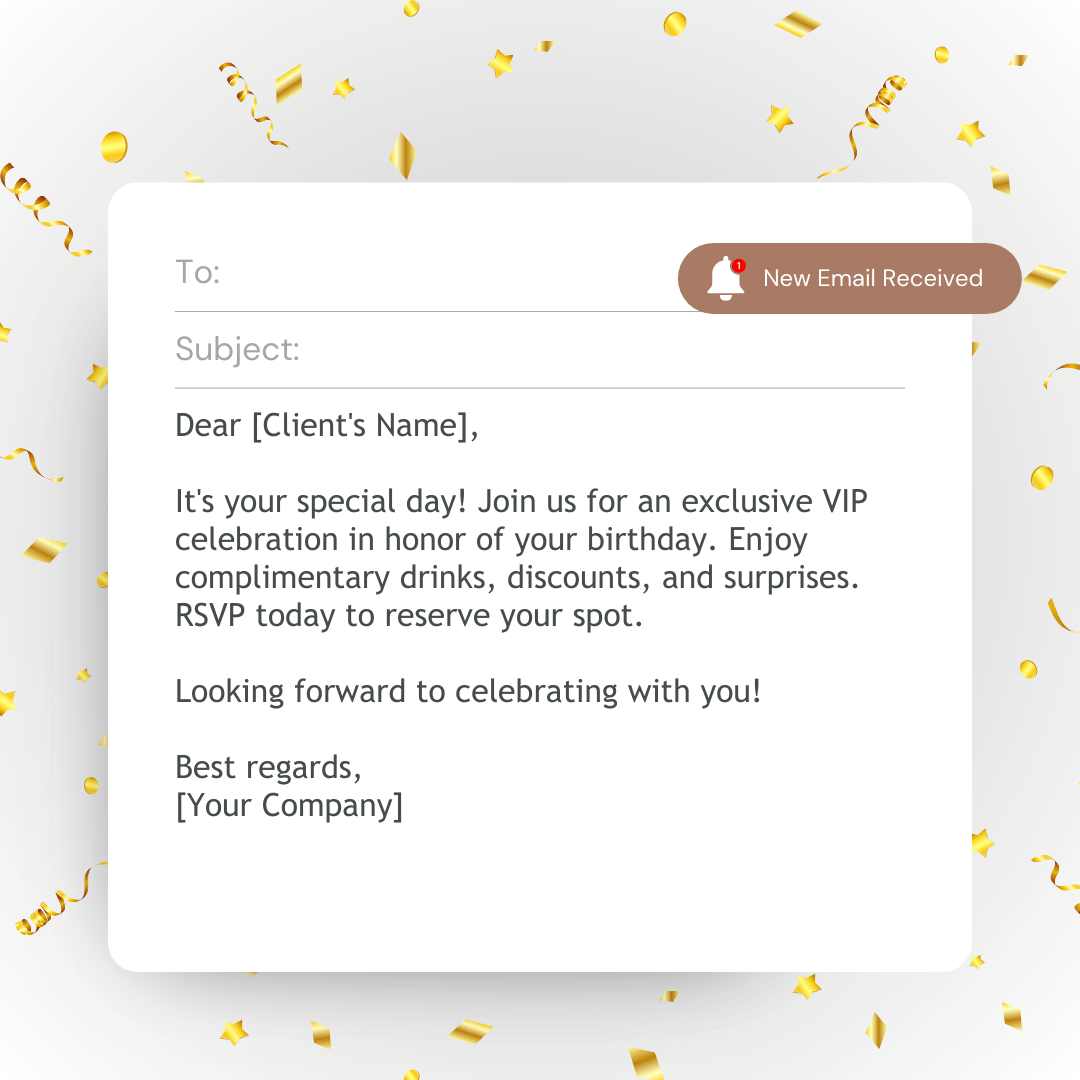 Happy Birthday Email Templates: Creating Memorable Celebrations ...